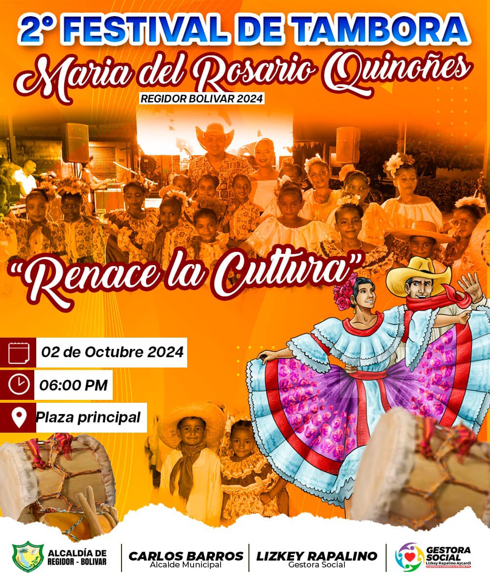 Regidor, Bolívar Celebra sus Fiestas Patronales y el Festival de ...